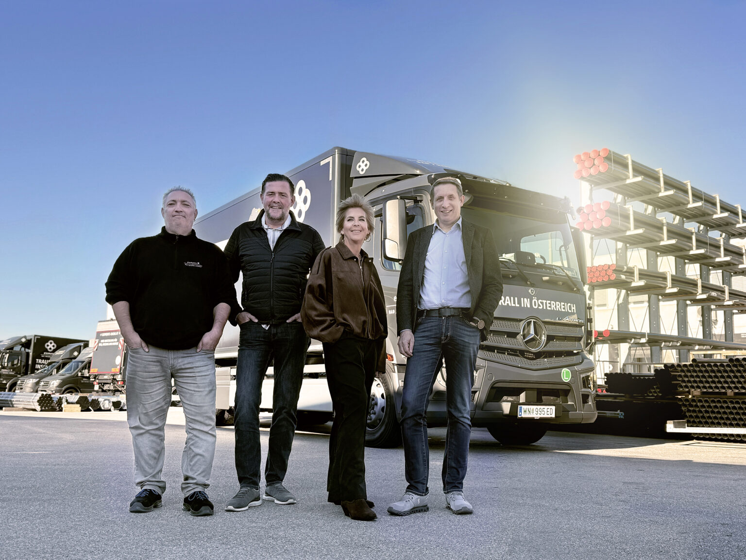 E-LKW im Einsatz für die GC-Gruppe | Handwerk und Bau
