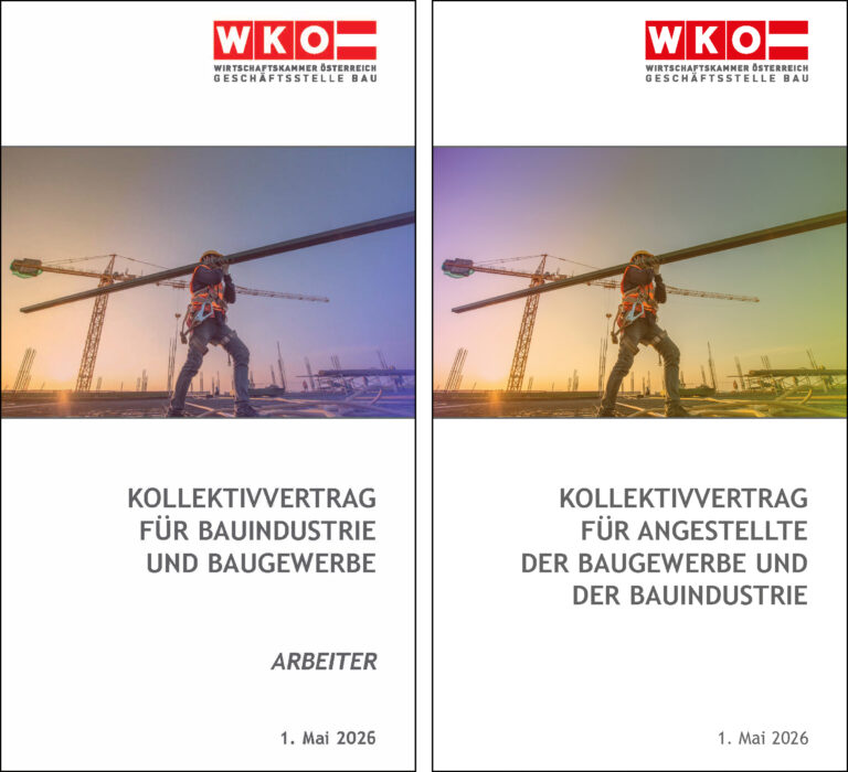 KV-Abschluss für die Bauangestellten per 1.5.2026